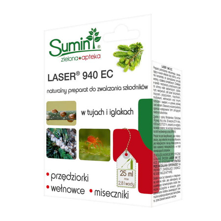 Laser 940 EC Zwalcza Szkodniki w Tujach i Iglakach 25 ml - Sklep ...