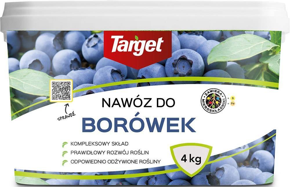Nawóz do borówek z mikroelementami 4 kg - Sklep Ogrodnika Amatora